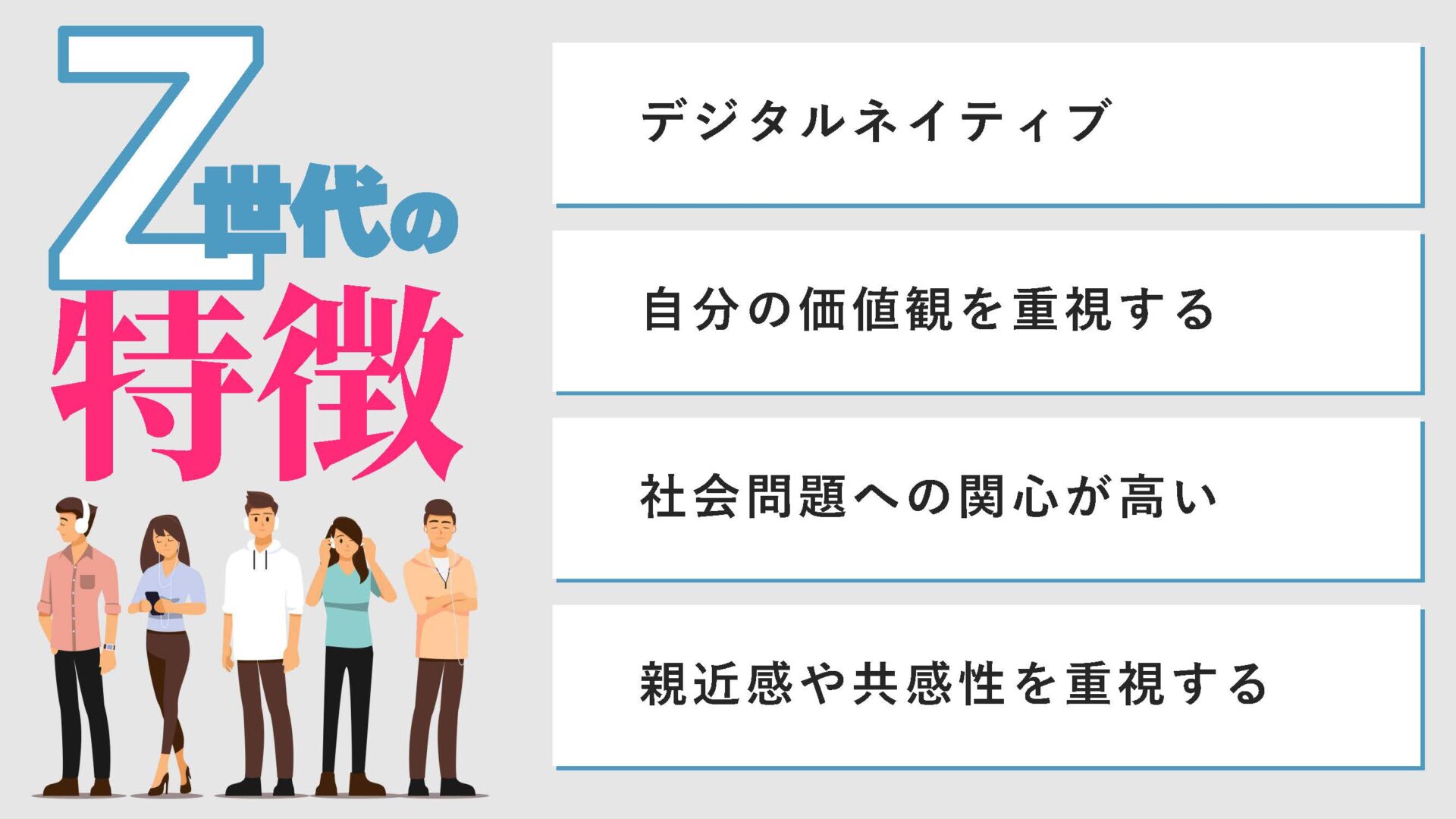 流行の最先端を追う！トレンドを押さえたZ世代に好まれるデザインやプロモーションを分析 | マムズラボ株式会社